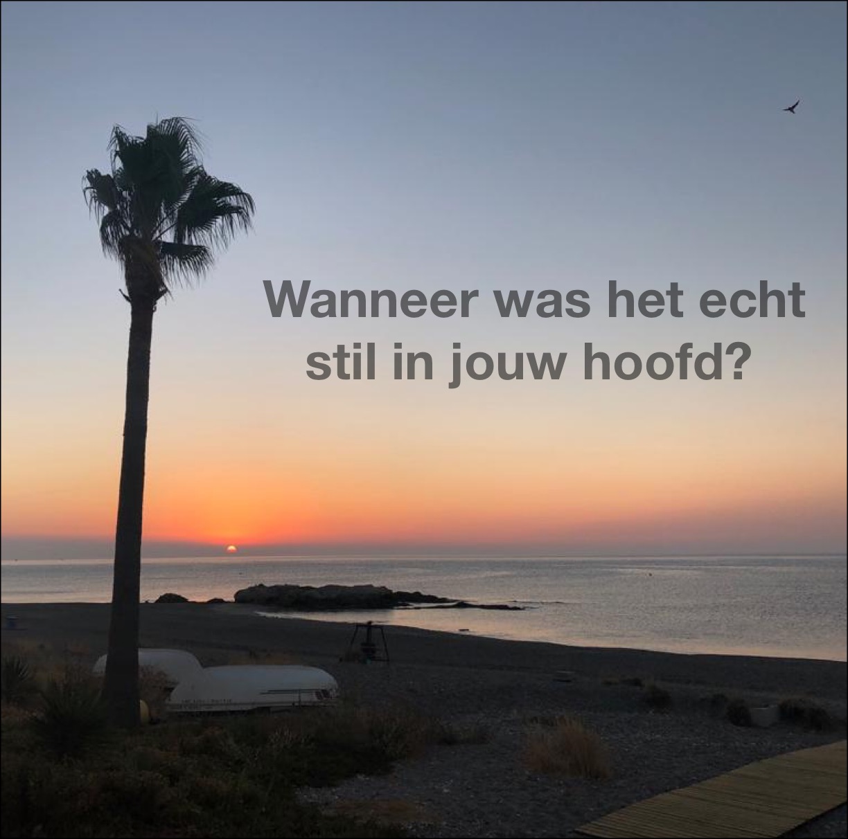 Wanneer was het echt stil in jouw hoofd? - Skin Studio